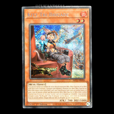 carte YU-GI-OH MP22-FR006 Kitt Tri-Brigade Secret Rare | eBay