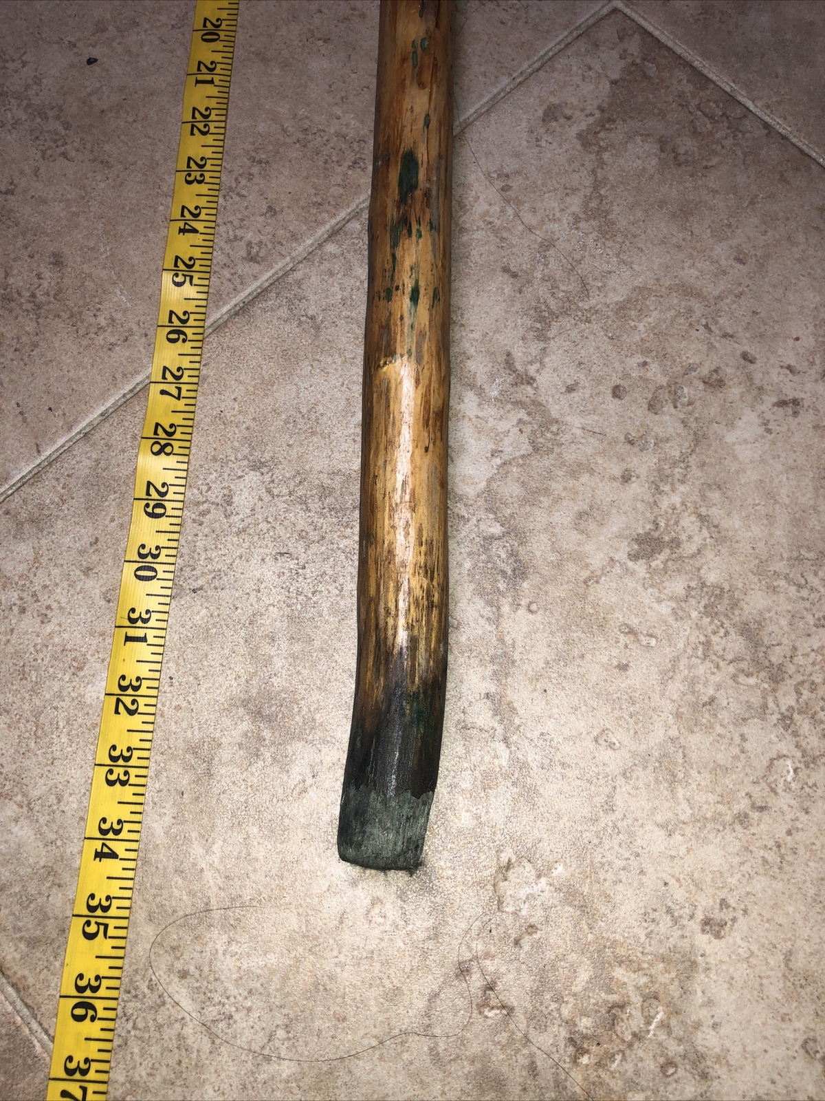 Vintage Carved Wood Walking Stick Cane Knotted 34 Inches | eBay