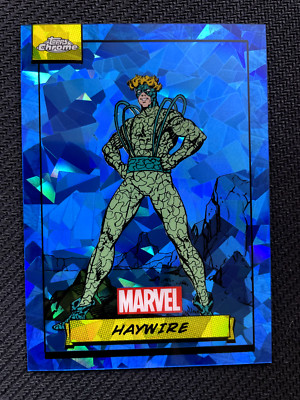 Topps Chrome Marvel Sapphire Haywire #140 | eBay.de