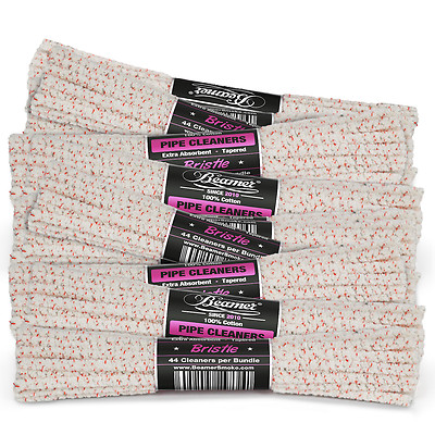 3 Bundles 132 ct Beamer Unbleached Hard Bristle Absorbent Pipe Cleaner ...