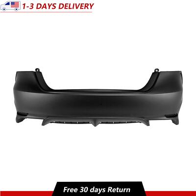 Rear Bumper W/O Sensor Hole For 18-24 Toyota Camry SE XSE 521590X915 ...