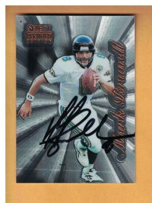 Mark Brunell AUTOGRAPHED 1996 PINNACLE CERTIFI FOOTBALL CARD SIGNED ...