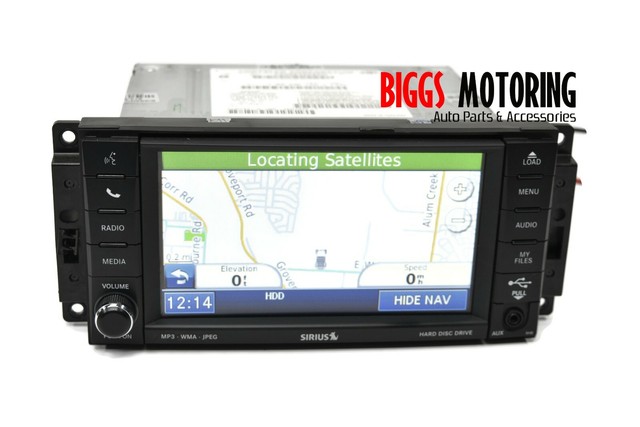Jeep Dodge Chrysler RhB GPS Navigation MYGIG High Speed Uconnect 430n ...