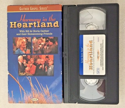 Gaither Gospel Series HARMONY IN THE HEARTLAND VHS southern gospel ...