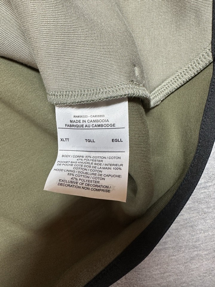 Nike Tech Fleece Windrunner Full Zip Hoodie Olive HV0949-222 Men’s Sz ...