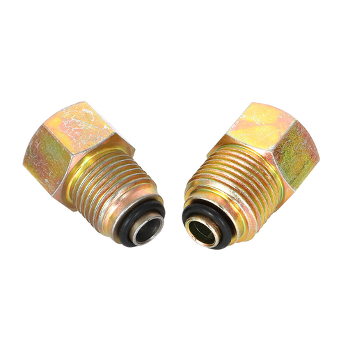 S&L 605 Power Steering Gear Box Gearbox O-ring Adapters Inverted Flare ...