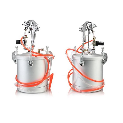 10L Colorful Paint Spray Gun Paint Tank Latex Paint Sand Spraying ...