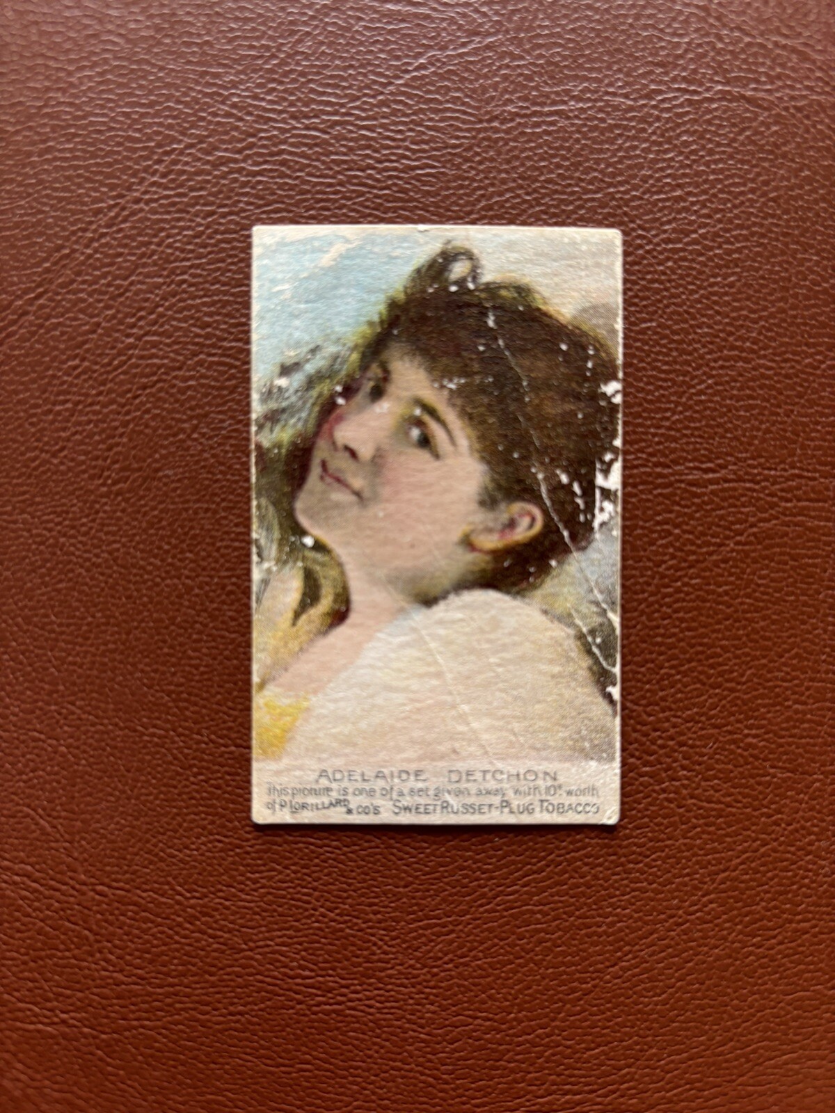1880s N250 Lorillard's "Sweet Russet Plug" - Actresses - Adelaide Detchon | eBay