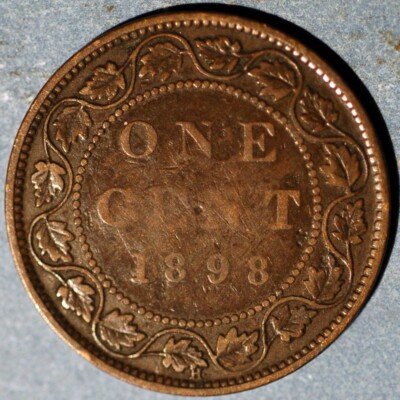 1 Cent 1898 Victoria Canada KM#7 | eBay
