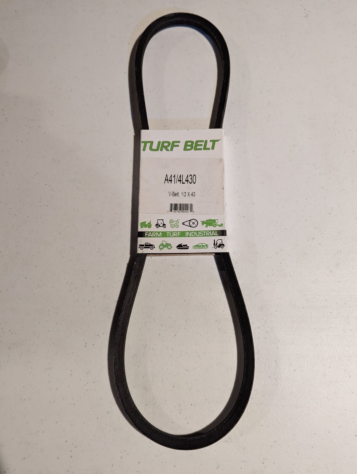 Turf Belt A41/4L430 1/2 x 43 V-Belt | eBay