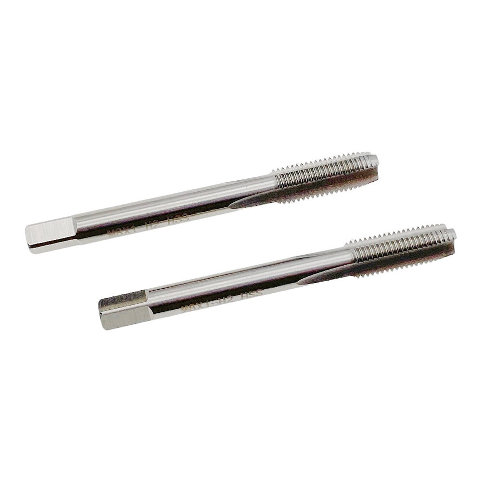 2Pcs M8 x 1 Tap HSS RH Right Hand M8 x 1mm Metric Thread Tap M8x1 Tap ...