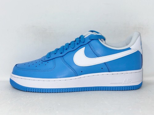 Nike Air Force 1 UNC University Blue Sneakers, Size 7.5 / 9W BNIB ...