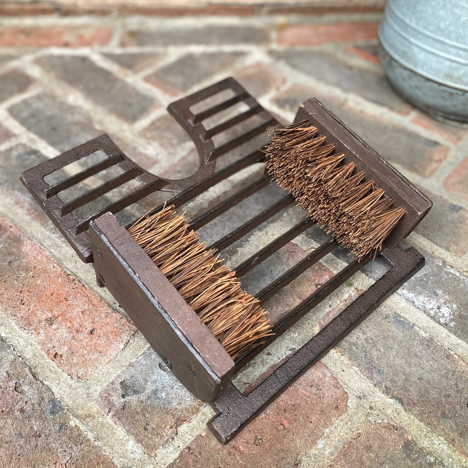 Replacement Brushes for Cast Iron Boot Jack & Shoe Scraper Wellington ...