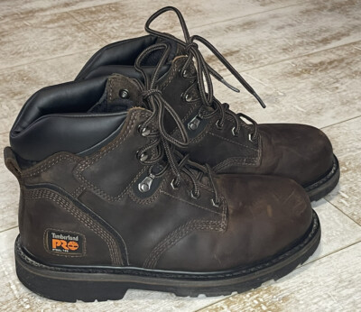 Timberland PRO Men's 6" Pit Boss Steel Toe Industrial Work Boot Size 7W ...