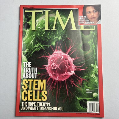 Time Magazine August 2006/ Stem Cells, Willie Nelson | eBay