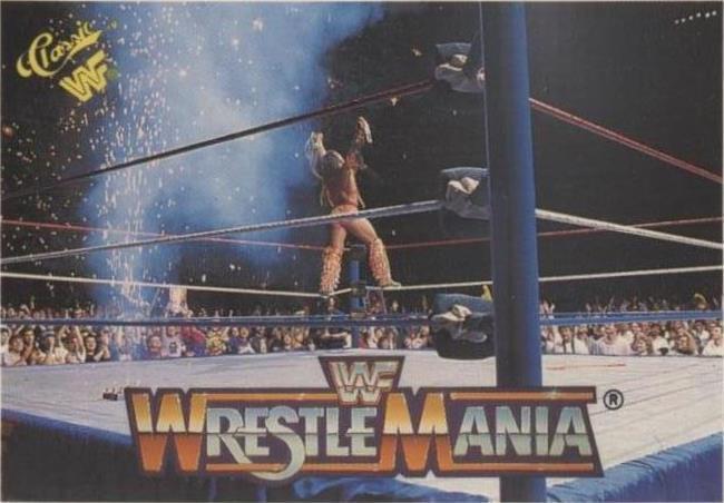 1990 Classic WWF The History of Wrestlemania - Ultimate Warrior #136 | eBay