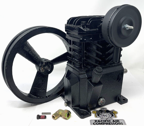 Campbell Hausfeld SpeedAire Cast Iron Pump W/ Flywheel & Oil Model ...