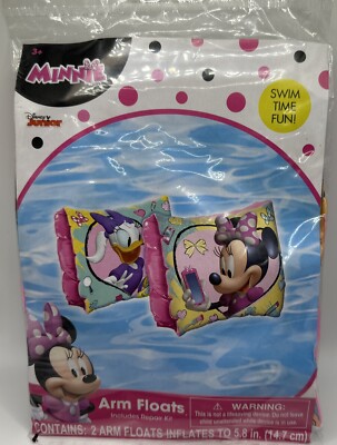 Disney Jr Minnie Mouse Swimming Pool Inflatable Arm Floats Floaties | eBay