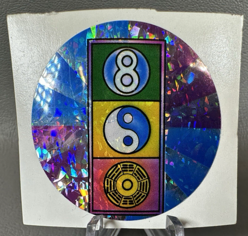 Pog Slammer Sticker Skeleton Skull Eightball Poison Hologram Sticker ...