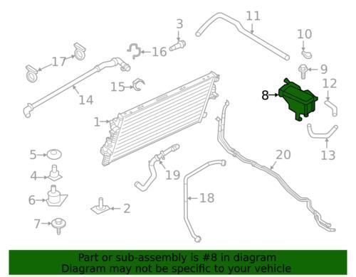Genuine Ford Expansion Tank HC3Z-8A080-B | eBay