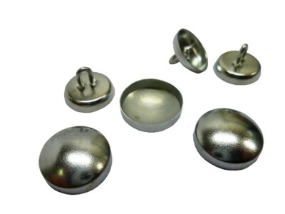 Button Making - Loop Backs & Shells for Covered Buttons 144 Pack - C.S ...
