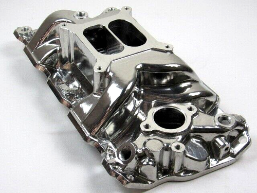 1957-1995 Small Block Chevy 350 1500-6500RPM Intake Manifold Polished ...