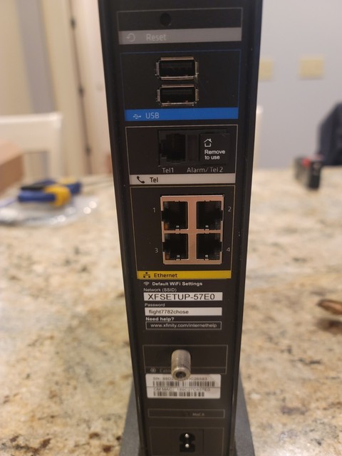 ARRIS Tg1682g Xb3 2.4/5ghz AC Cable Modem WiFi Router for sale online ...
