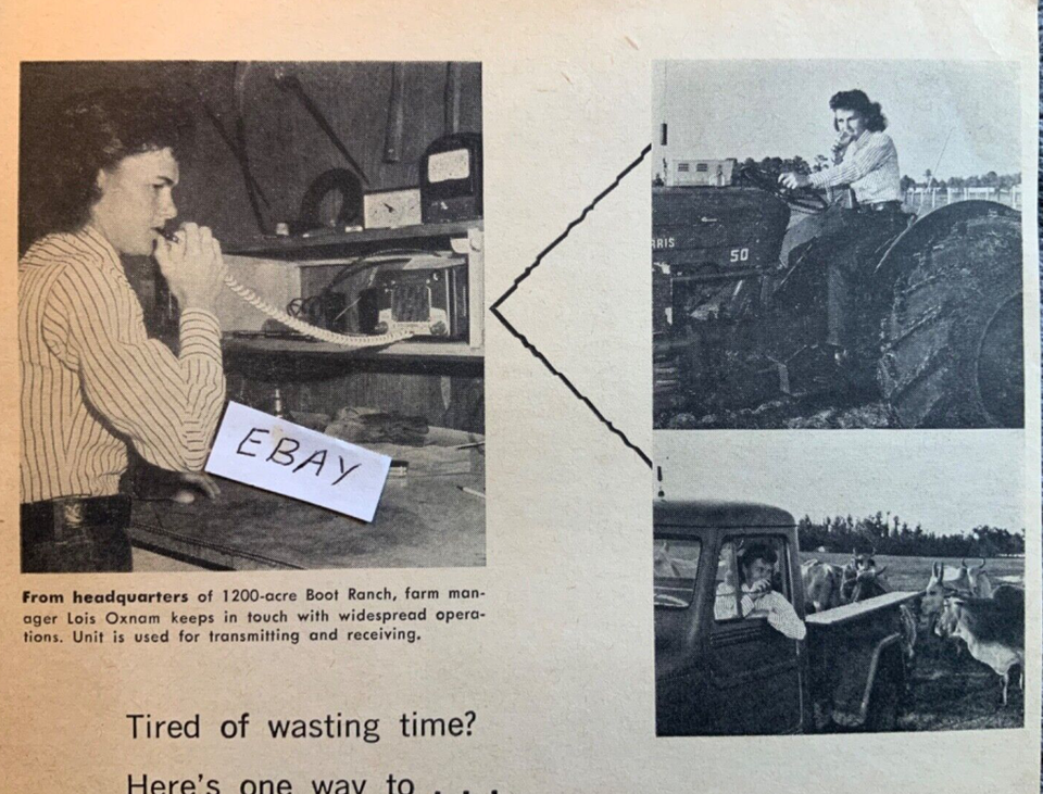1960 Magazine Article & Pictures. Boot Ranch, Boyd's. Lois Oxnam ...
