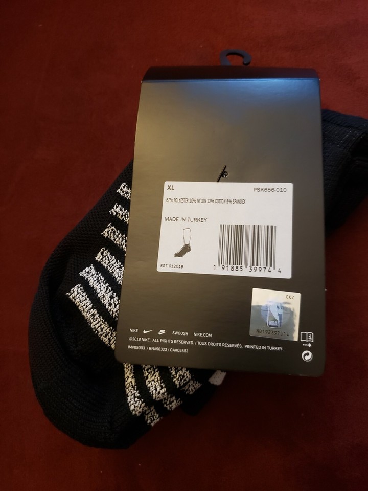 Nike Jordan Elite NBA WNBA Team Color Socks Over Calf Short Crew NWT sz ...