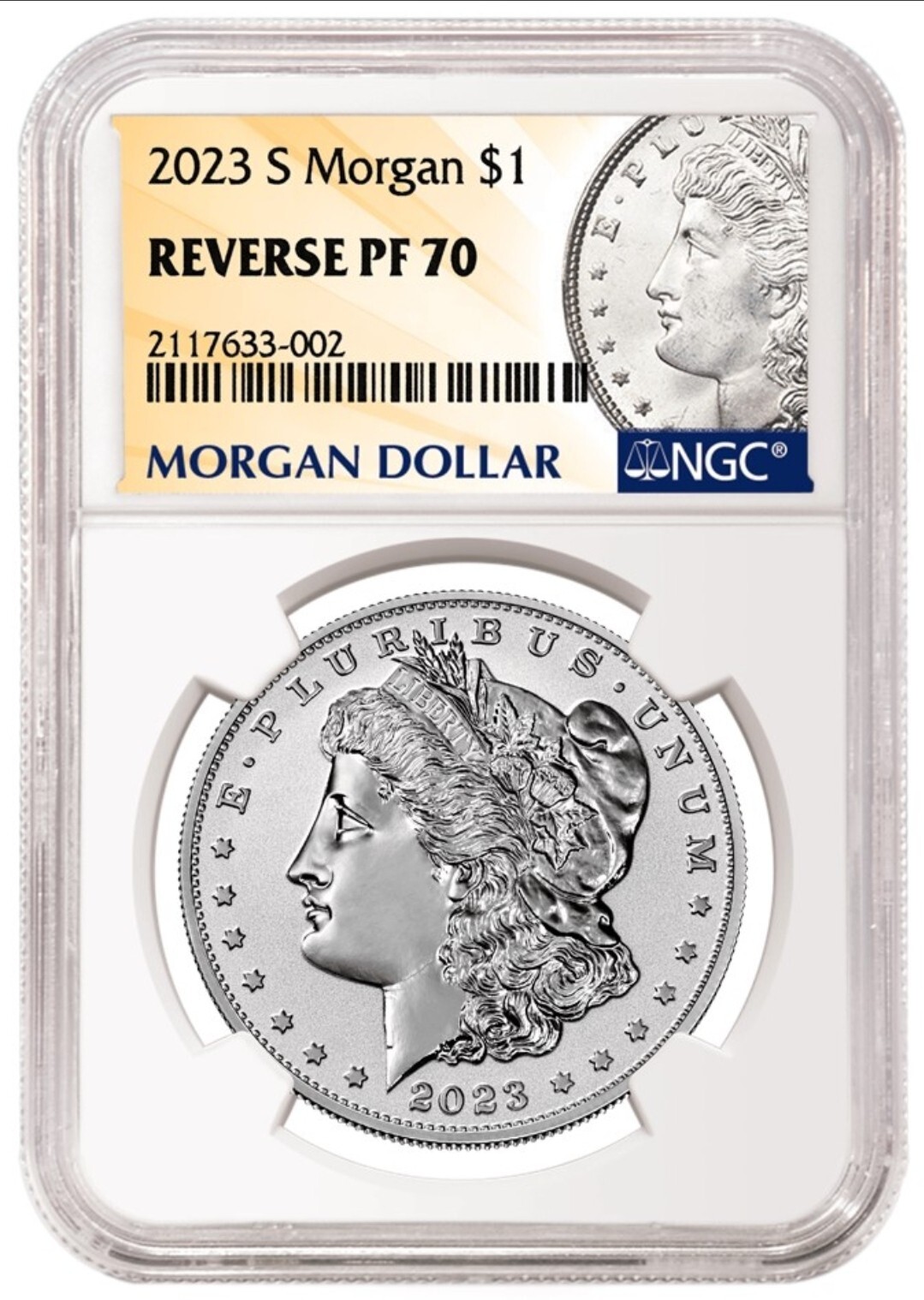 2023-S MORGAN DOLLAR REVERSE PROOF NGC PF70 - !!! | eBay