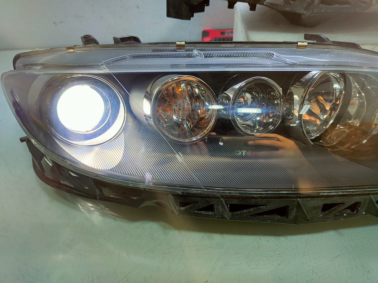 Mazda6 Mazda 6 Atenza GG1 GY 2003-2008 Black Housing XENON HID Head ...