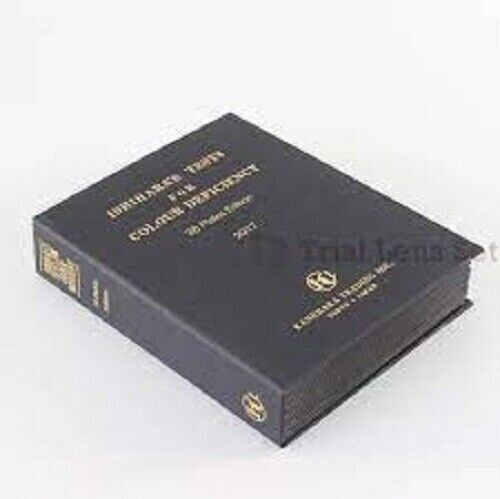 38 Plate Ishihara Test Book For Color Blindness Ophthalmology | eBay