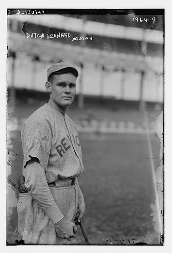 Dutch Leonard,Boston AL,baseball,1916,Hubert Benjamin Leodard,Pitcher ...