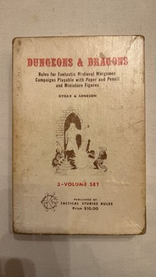 TSR Dungeons & Dragons White Box 4th + Bonus Supplements Signed By Tim ...