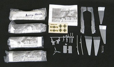 FIVE (5) 1/72 Airfix Models JUNKERS Ju-87B STUKA Dive Bomber BAGGED ...