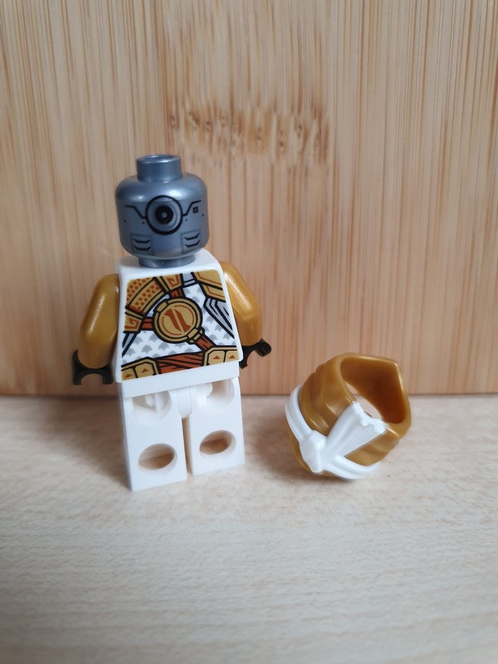 LEGO Ninjago Crystalized Zane (Golden Ninja) Minifigure 2022 71770 ...