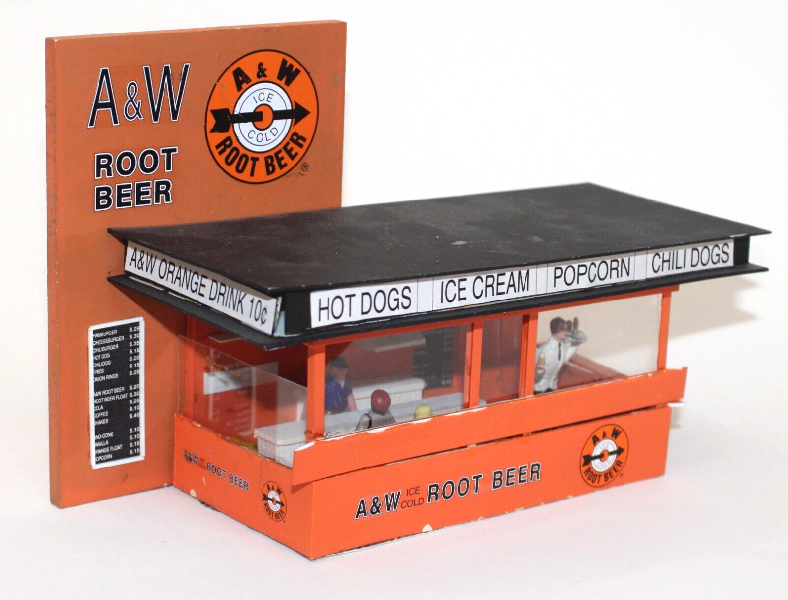 Twin Whistle O03 O Scale A&W Root Beer Stand Circa 1951 Built-up | eBay