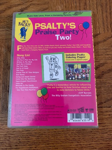 Psalty Praise Party Two DVD | eBay