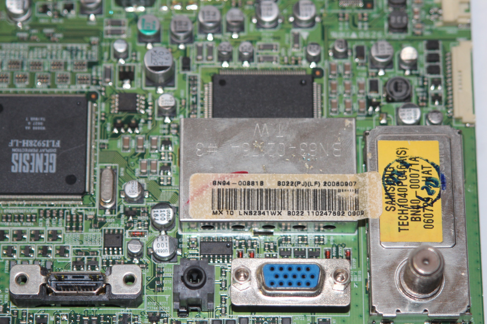 OEM Main AV Board Bordeaux BN41-00704A - Samsung 23" LCD Television LN ...