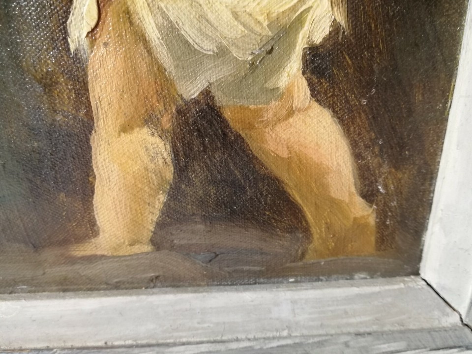 Original Johann Koenig Oil Portrait Painting 1853 xyz | eBay