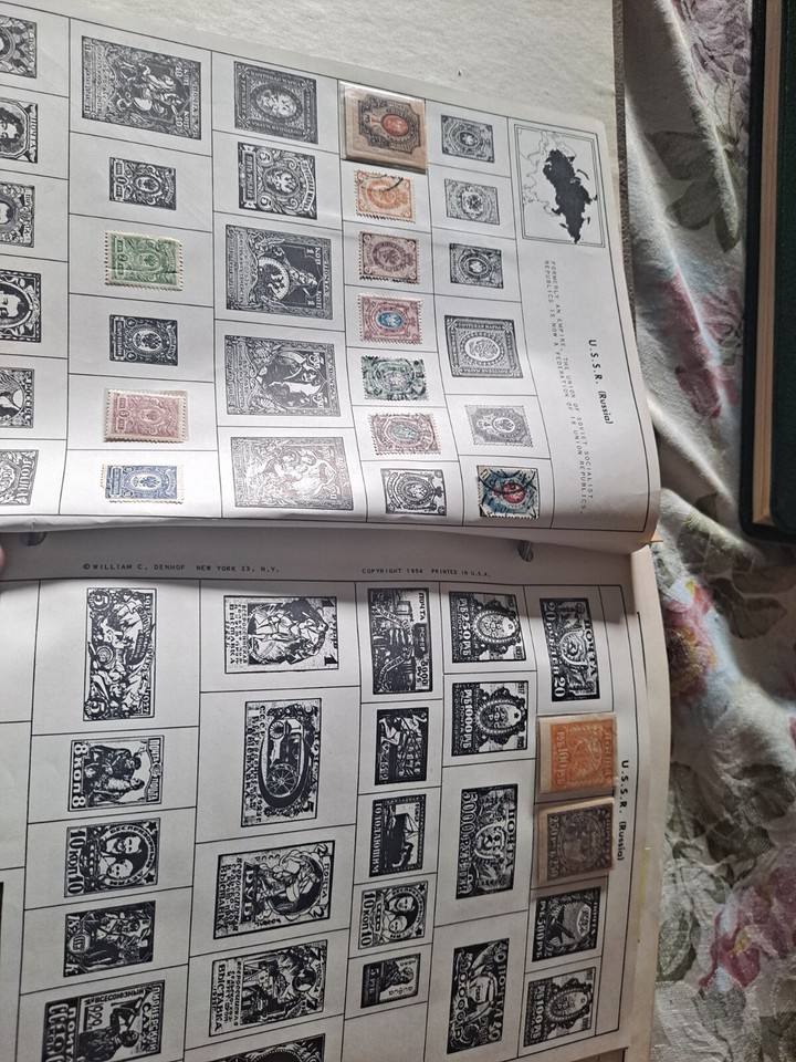 Russia Stamp Collection, With Many Guide Sheets | eBay
