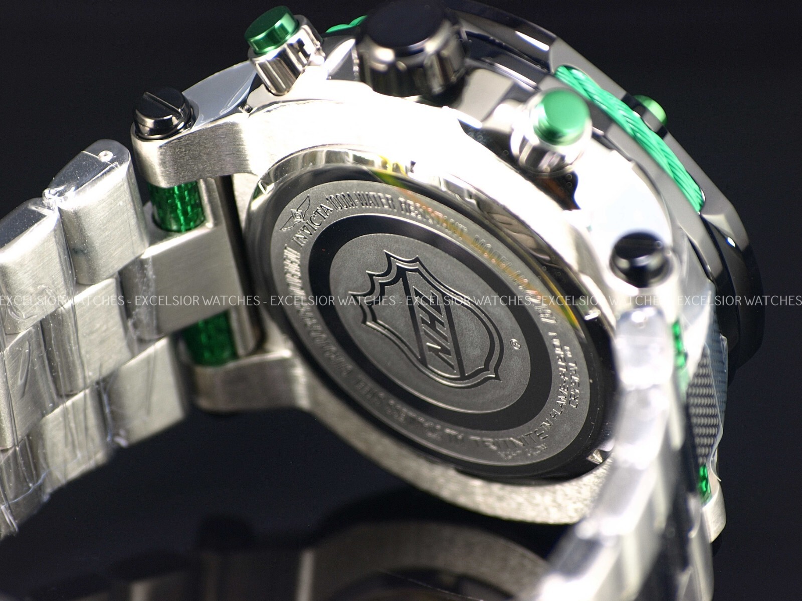 New Invicta 60mm Mens NHL DALLAS STARS BOLT Swiss Quartz Chronograph TT ...