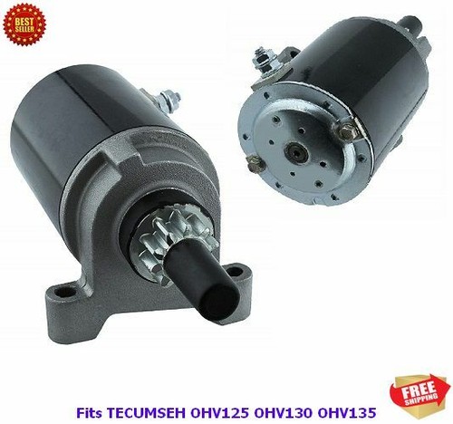 Tecumseh OHV135 13.5 HP 12 Volt Electric Replacement Starter FREE ...