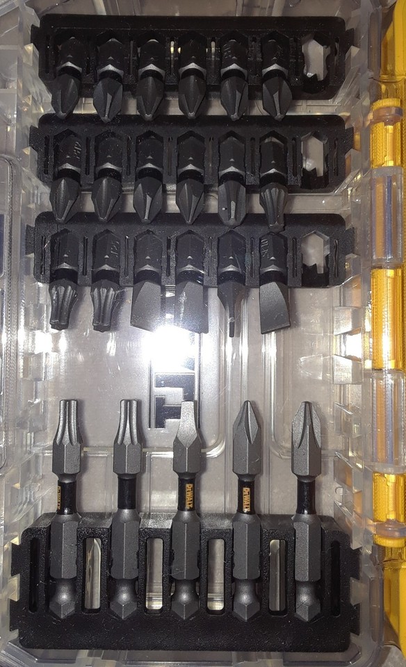 New DeWalt TOUGH GRIP SCREWDRIVING BIT SET DWA35SET (35-Piece) UPC ...
