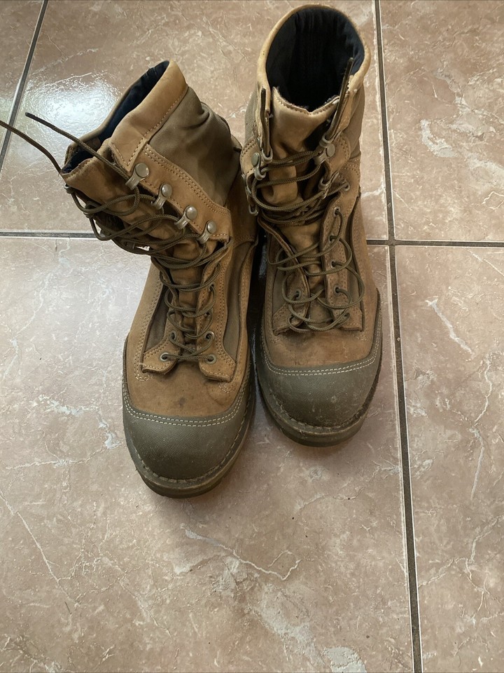 Bates E29502A USMC RAT Boot (12 R) Brown all Weather Men’s Heavy Boots ...