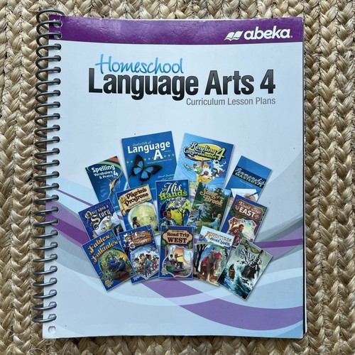 Abeka Homeschool Language Arts 4 Curriculum Lesson Plans | eBay