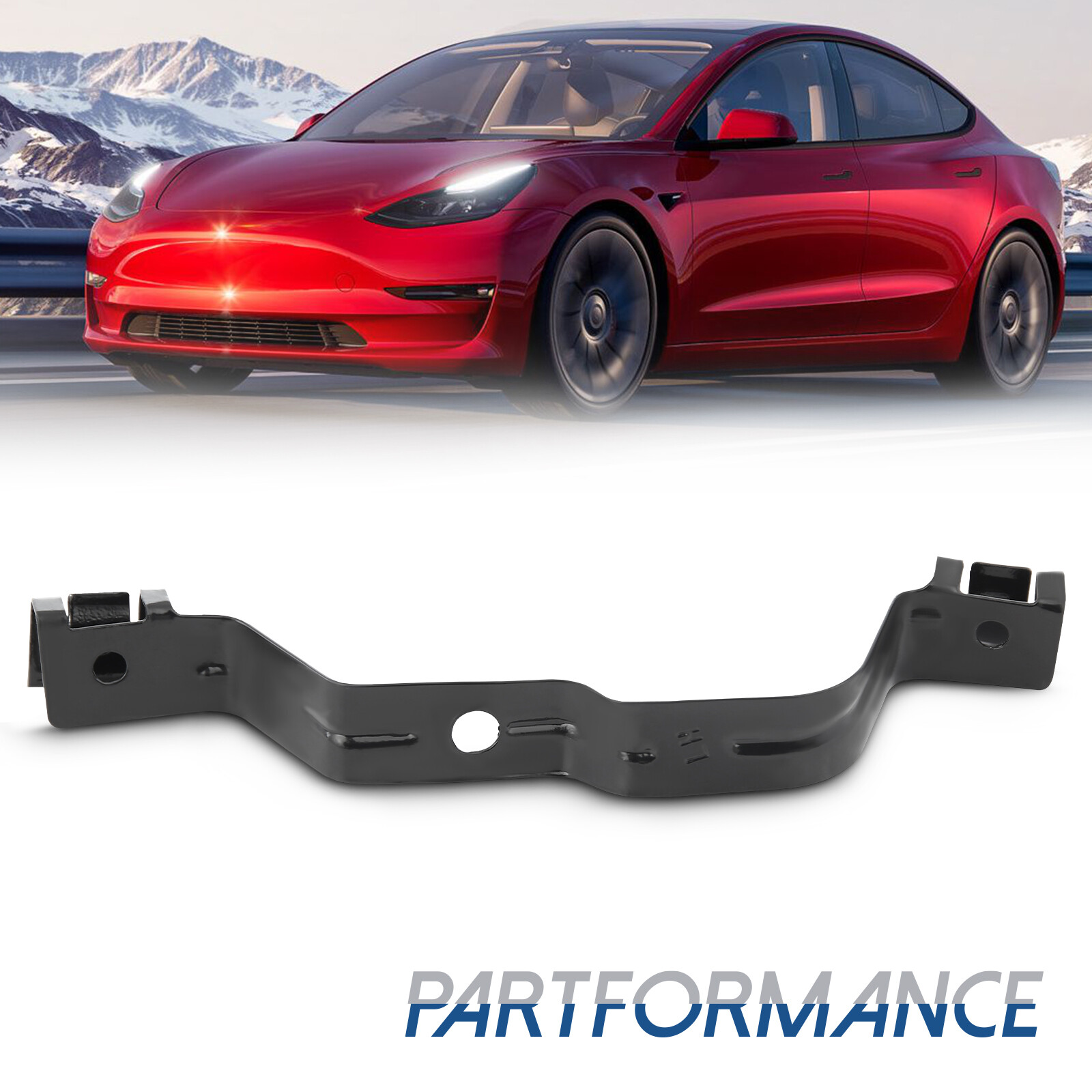 Left Bumper Liner Wheel-House Bracket Stiffener For Tesla Model 3 2017 ...