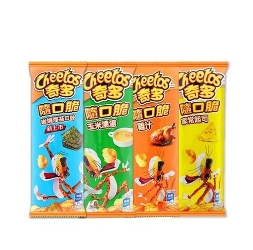 FreeShip-[Cheetos] Shots Corn Soup/Seaweed/Chicken/ 28g Mixed Flavors ...