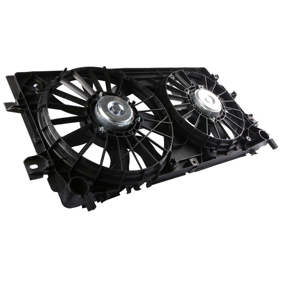 Dual Radiator Cooling Fan W/ MOTOR For Pontiac Grand Prix Chevy Impala ...
