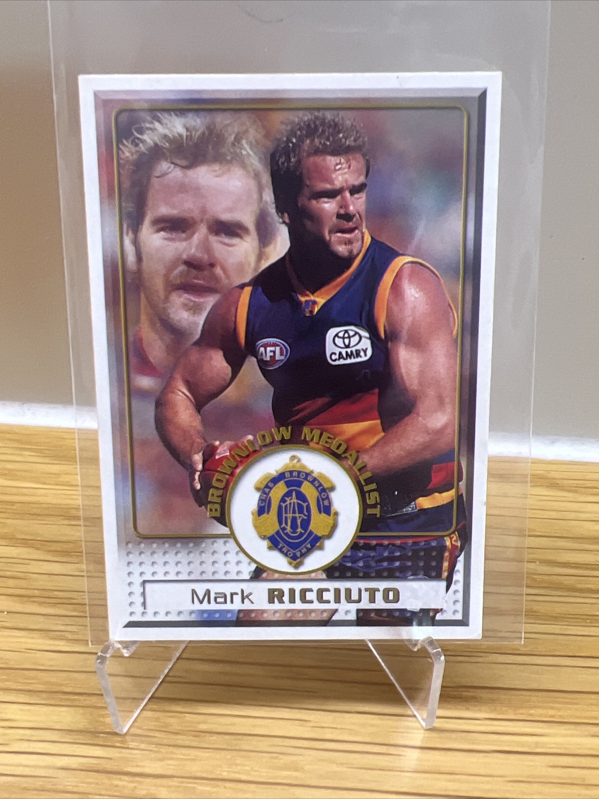 MARK RICCIUTO BROWNLOW MEDALLIST 2004 HERALD SUN # 178 ADELAIDE CROWS ...